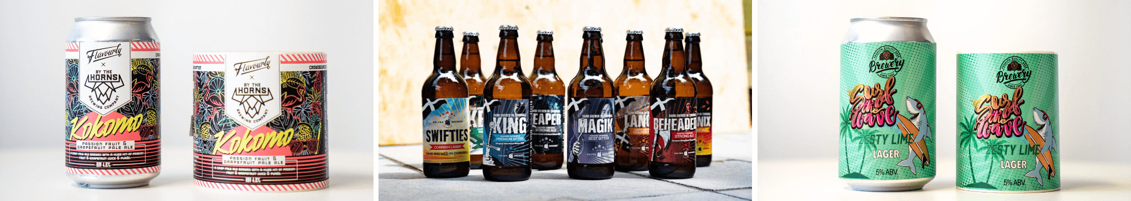 Beer Can vs. Beer Bottle Labels: A Labeling Showdown
